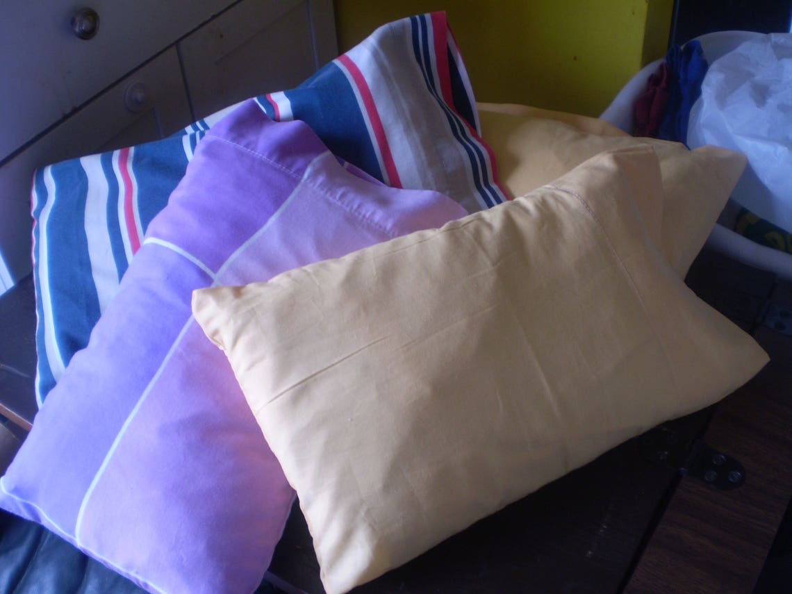 Pillowcase for Travel Pillow With or Without Snaps Closure - Etsy