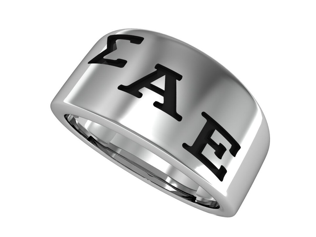 Sigma Alpha Epsilon Ring Sterling Silver R001 - Etsy.de