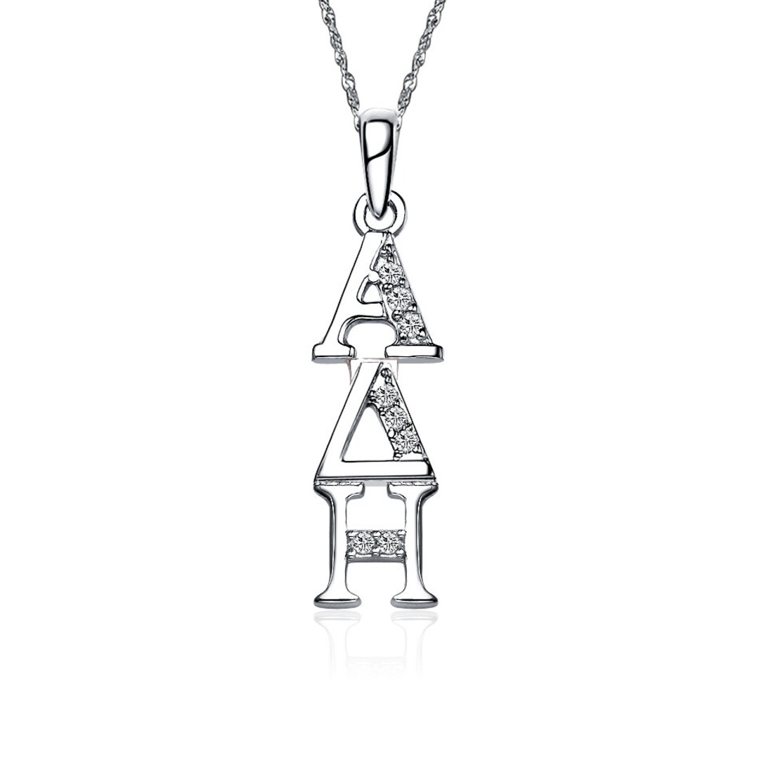 Alpha Delta Eta Lavalier Sterling Silver ADE-P001 - Etsy