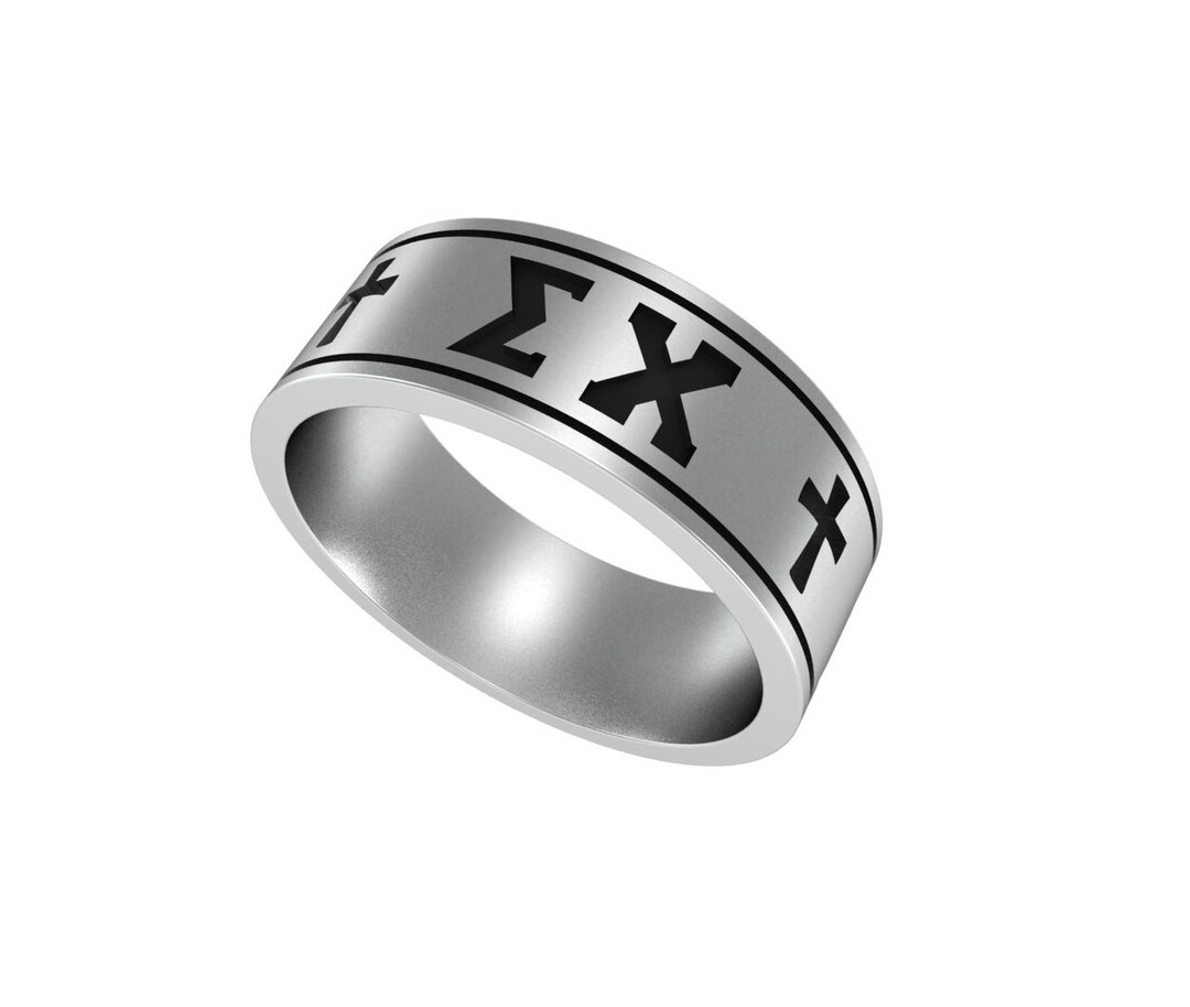 Sigma Chi Brotherhood Ring Sterling Silver R003 - Etsy