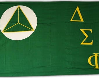 Alpha Phi Flag 3' X 5' Officially Approved - Etsy