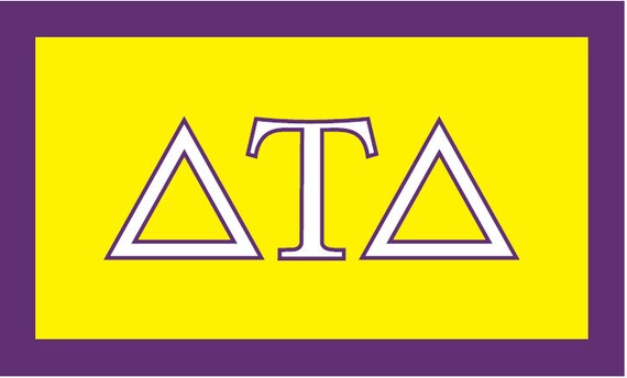 Delta Tau Delta Flag 3' X 5' Officially Approved - Etsy