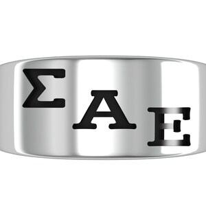 Sigma Alpha Epsilon Ring Sterling Silver R001 - Etsy.de