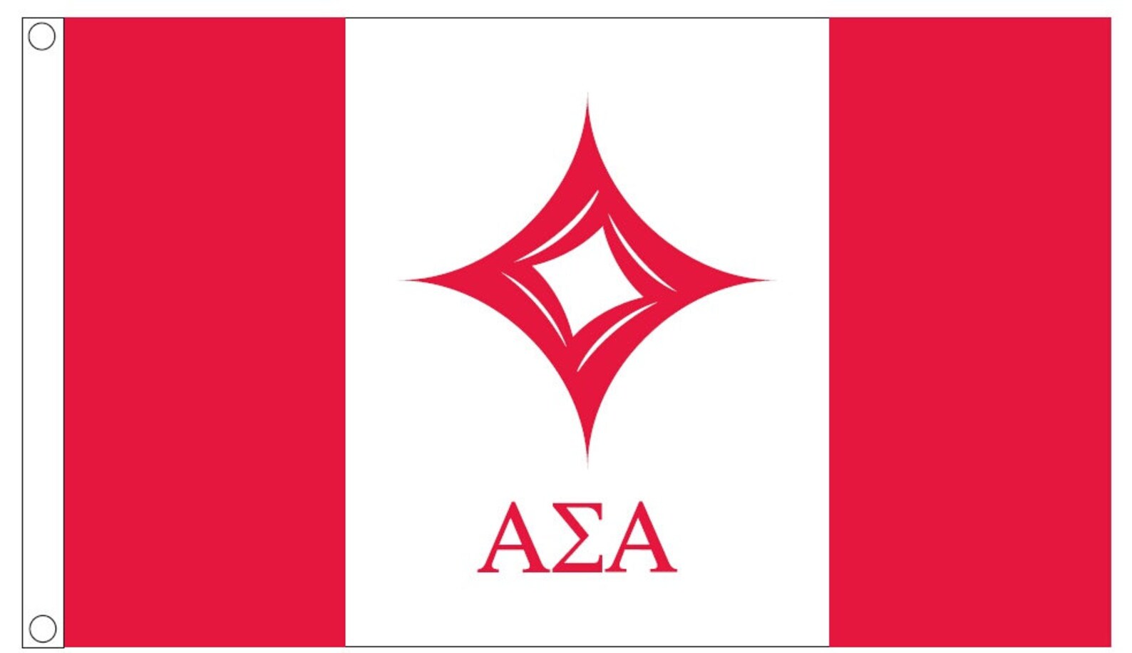Alpha Sigma Alpha Flag 3' X 5' Officially Approved - Etsy