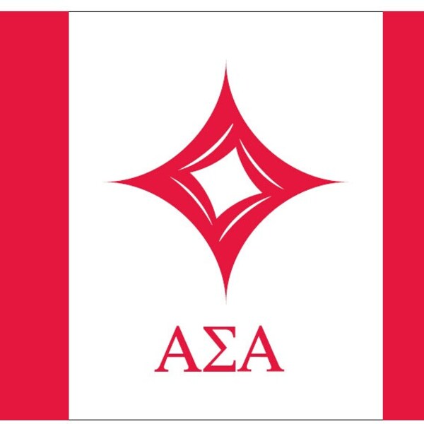 Alpha Sigma Alpha Flag - Etsy