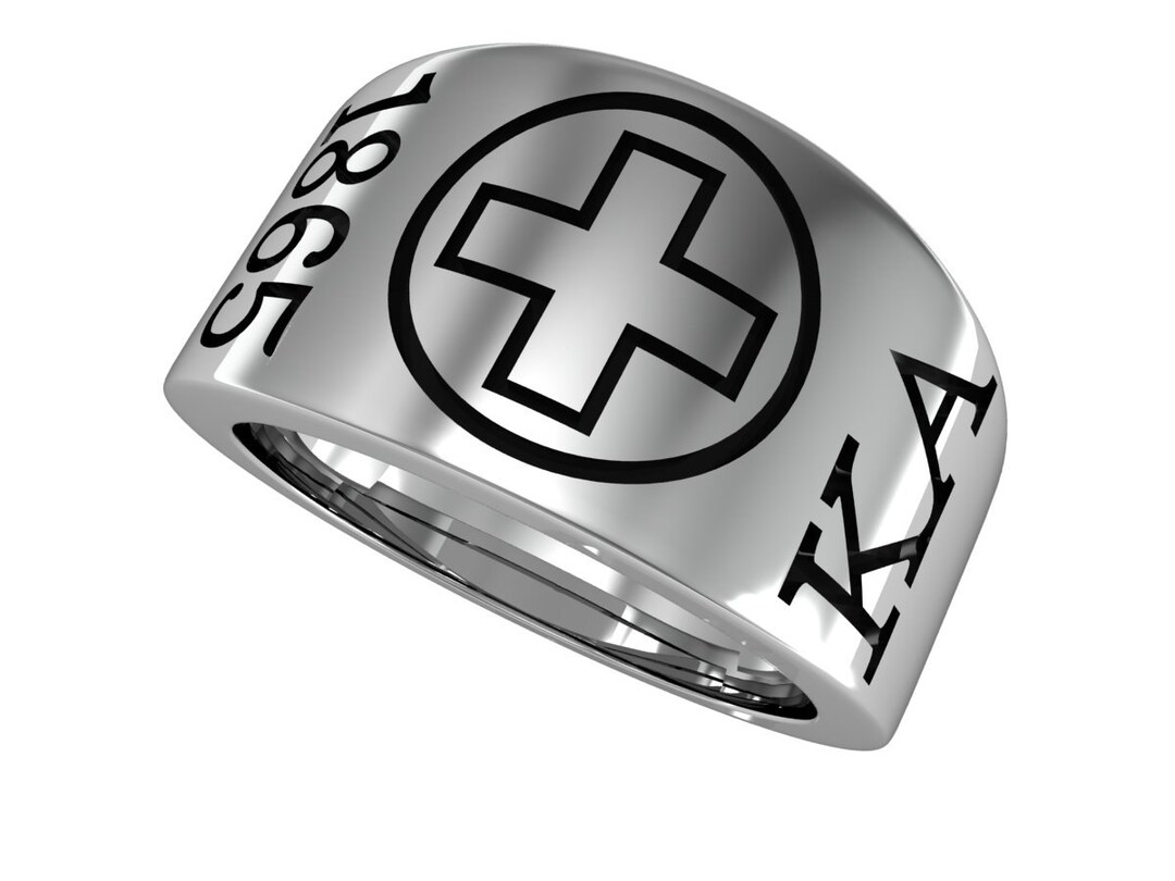 Kappa Alpha Ring Sterling Silver R002 - Etsy