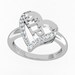 Gamma Phi Beta Ring Heart Design Sterling Silver GPB-R002 - Etsy