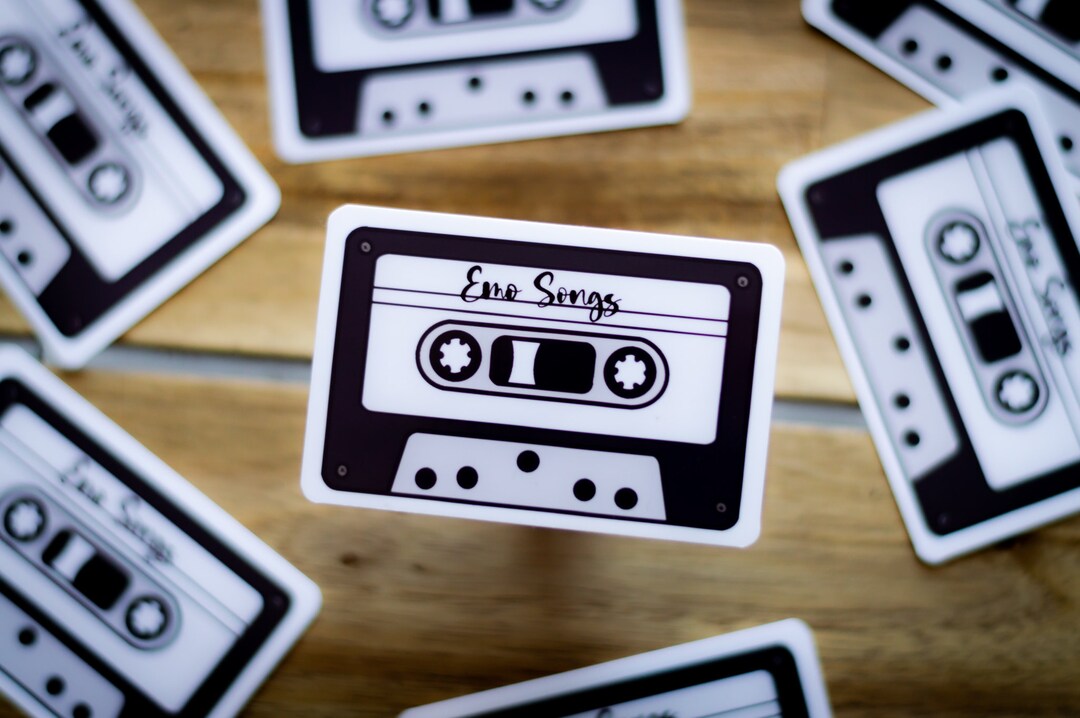 Emo Songs Sticker Emo Sticker - Etsy