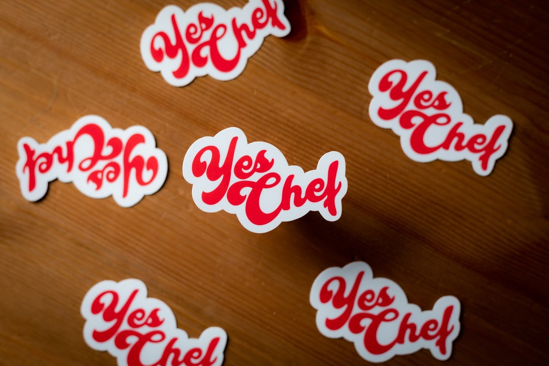 Yes Chef Sticker - Etsy