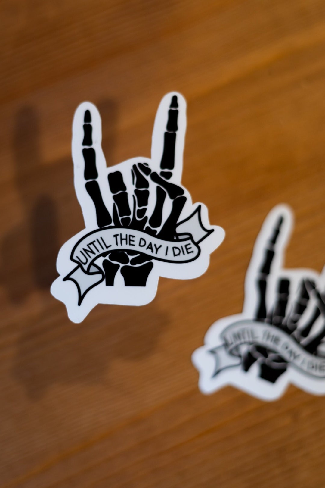 Emo Sticker, Until the Day I Die, Forever Emo, Goth - Etsy