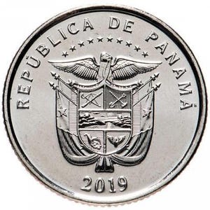 Panama 1/10 Balboa Coin | Vasco Nunez De Balboa | 1996 - 2019 - Etsy