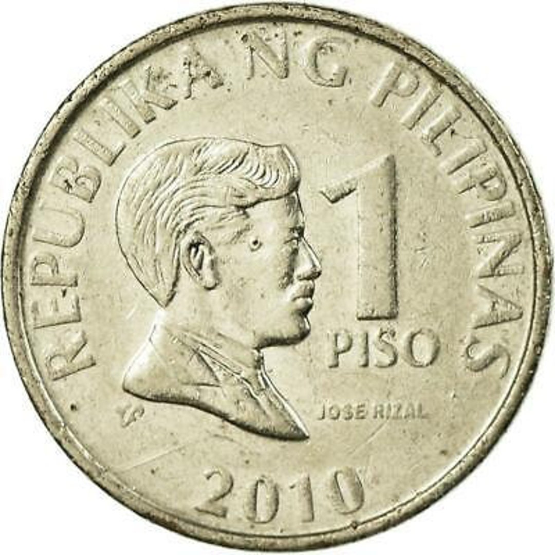 Philippines 1 Piso Magnetic Coin Km269a 2003 - 2017 - Etsy