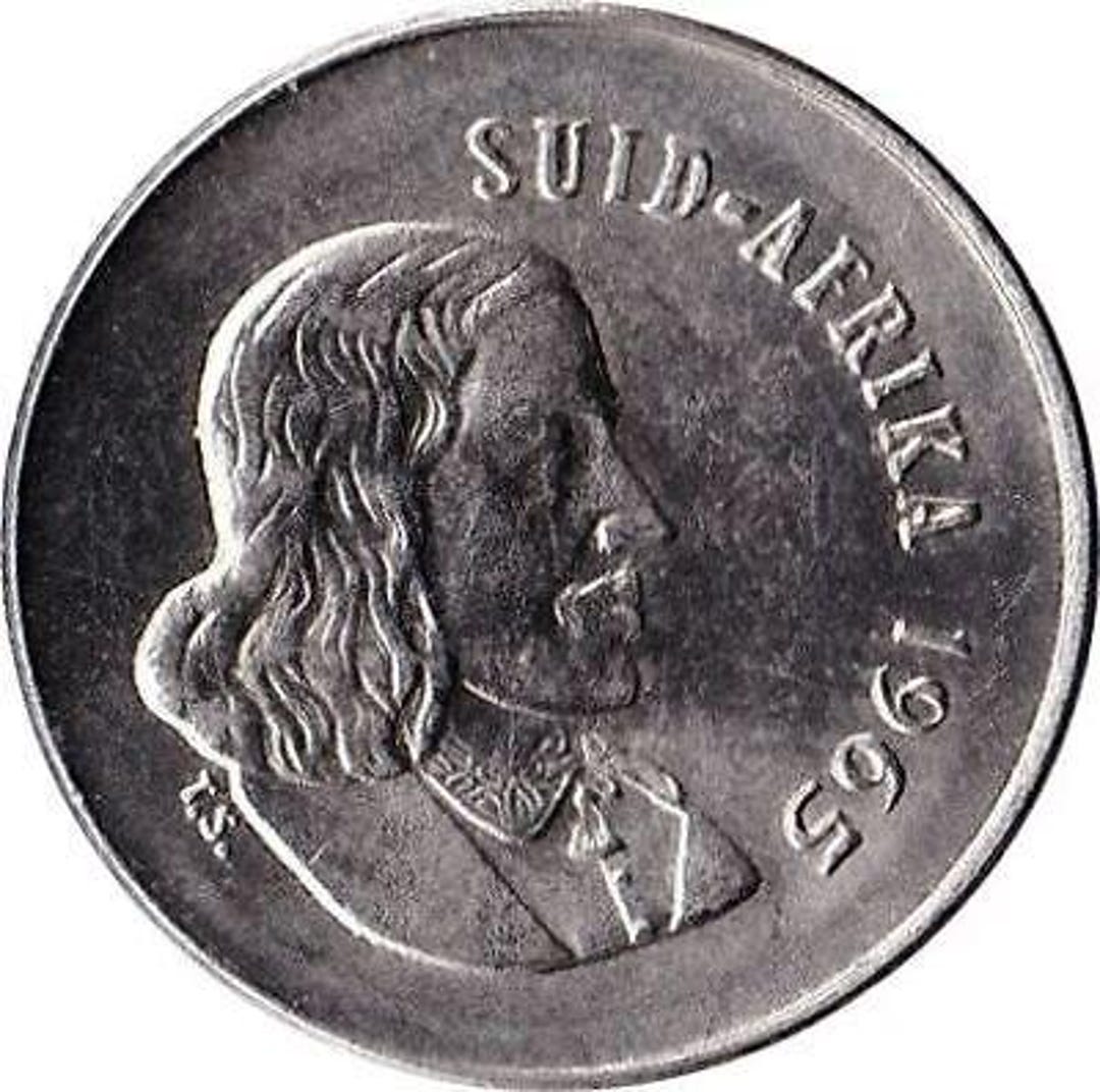 South Africa 5 Cents Coin | SUID-AFRIKA | KM67.2 | 1965 - 1969 - Etsy