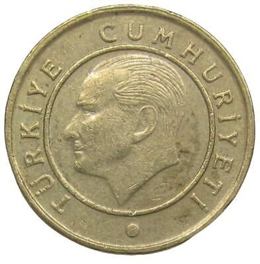 Turkish Coin Turkey 5 Kurus | President Mustafa Kemal Ataturk | 2009 ...