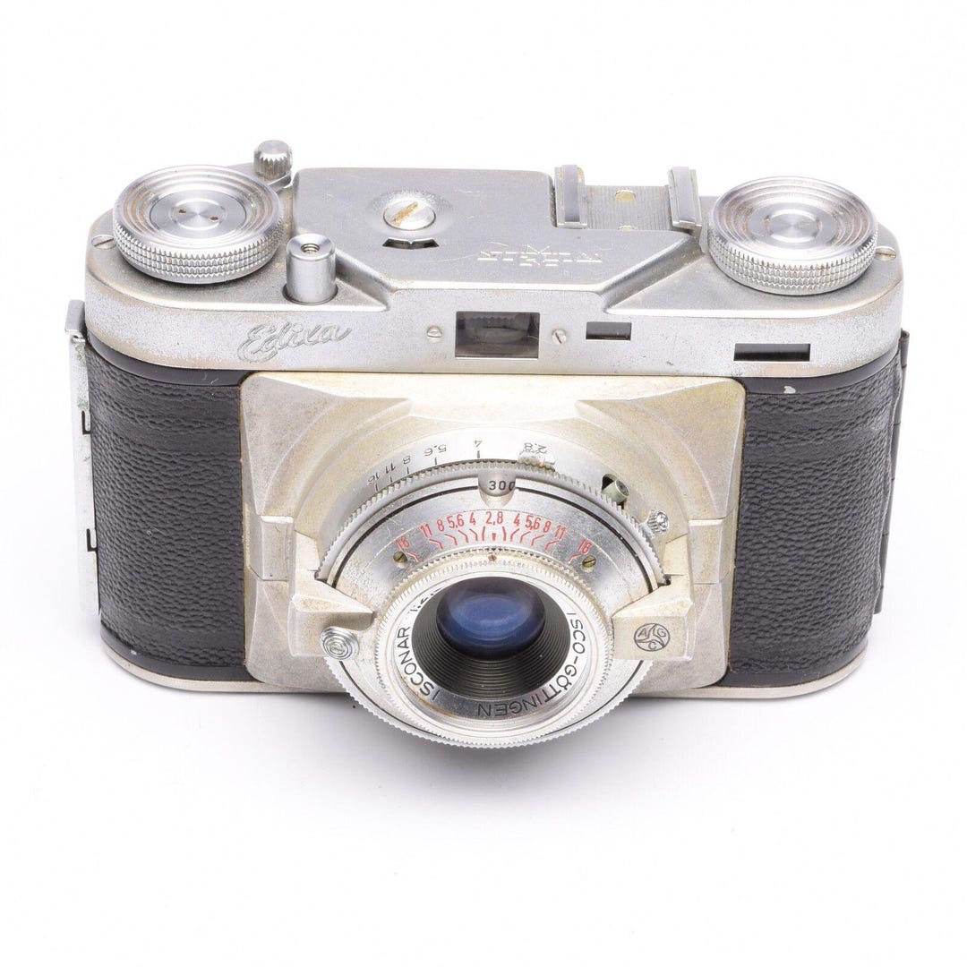 Wirgin Edixa II 35mm Rangefinder Camera With ISCONAR 43mm F/2.8 Lens C ...