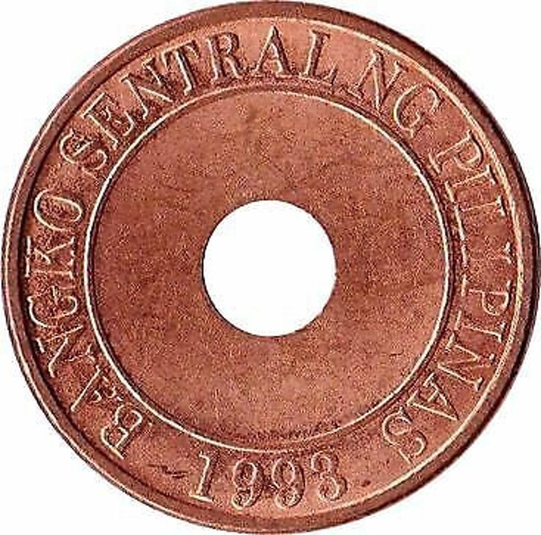 Philippines 5 Sentimo Coin KM268 1995 - 2017 - Etsy