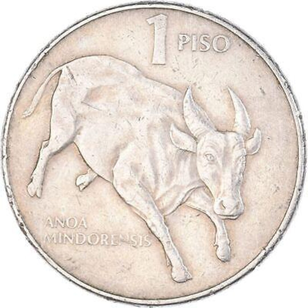 Philippines | 1 Piso Coin | KM243.1 | 1983 - 1990 - Etsy