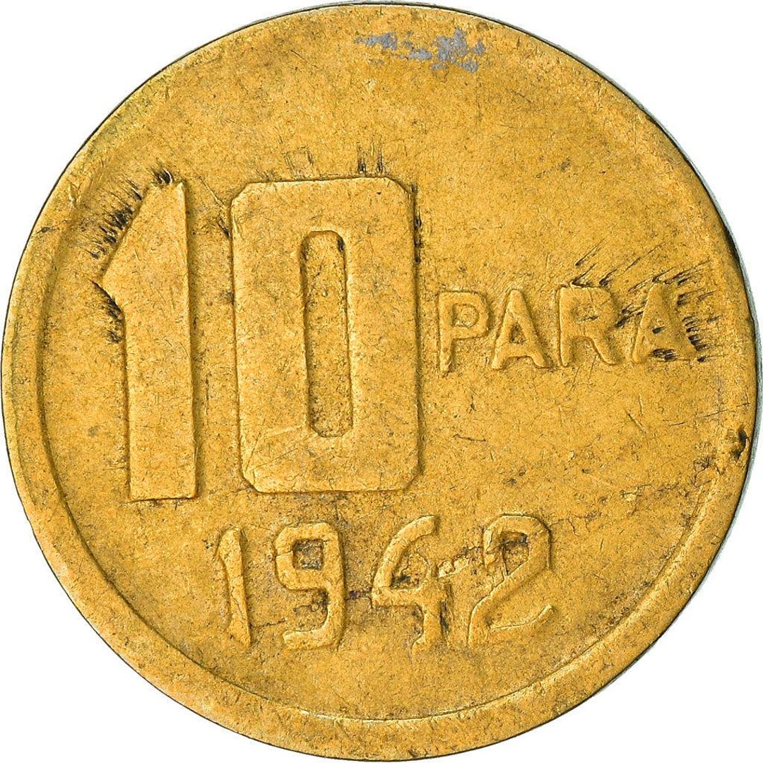 Turkey | Turkish 10 Para Coin | Moon Star | 1940 - 1942 - Etsy