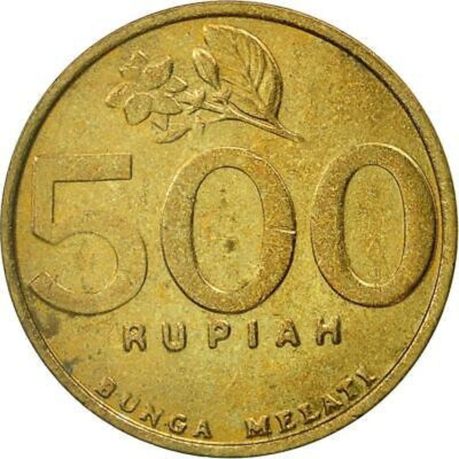 Indonesia 500 Rupiah Coin KM59 1997 2003 - Etsy