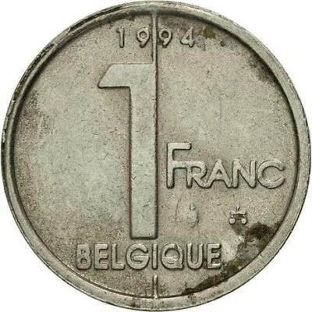 Belgian Coin 1 Franc - Albert II Belgique | Angel | Privy | Scales ...