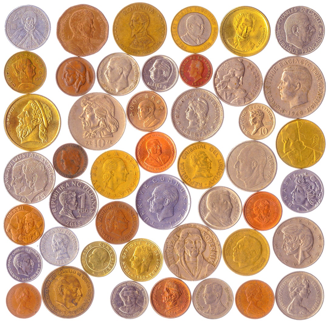 Different Coins Faces Of: Heroes, Leaders, Dictators, Kings & Queens ...