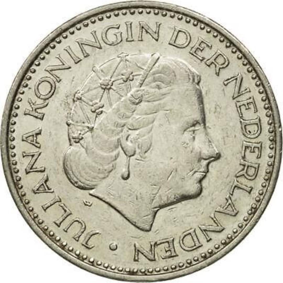 Nederland 1 Gulden Juliana | Munt KM184a 1967 - 1980 - Etsy Nederland