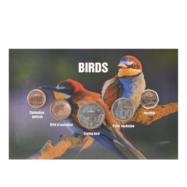 Coin With Birds - Etsy