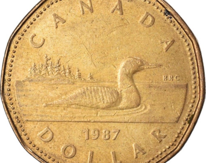 Canadian Coin Canada 1 Dollar | Elizabeth II | Loon | 1987 - 1989 ...