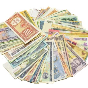 Different Mix of World Banknotes | More Than 50 Unique Countries ...