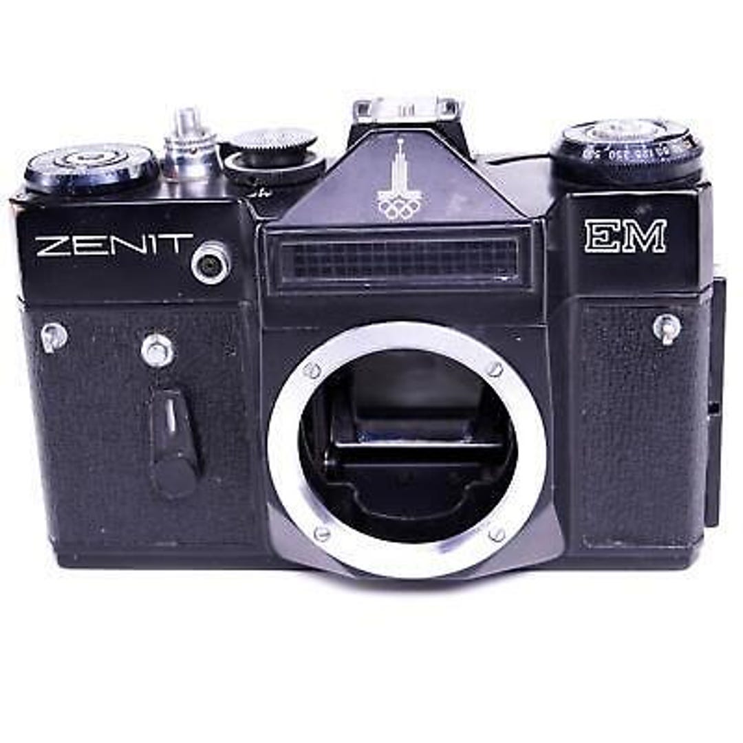 Zenit EM Camera Body Olympic Edition Black M42 Soviet Union 1980 - Etsy