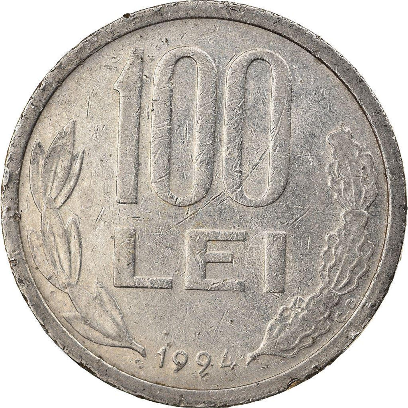Romanian Coin 100 Lei | Michael the Brave | Wallachia Prince | 1991 ...