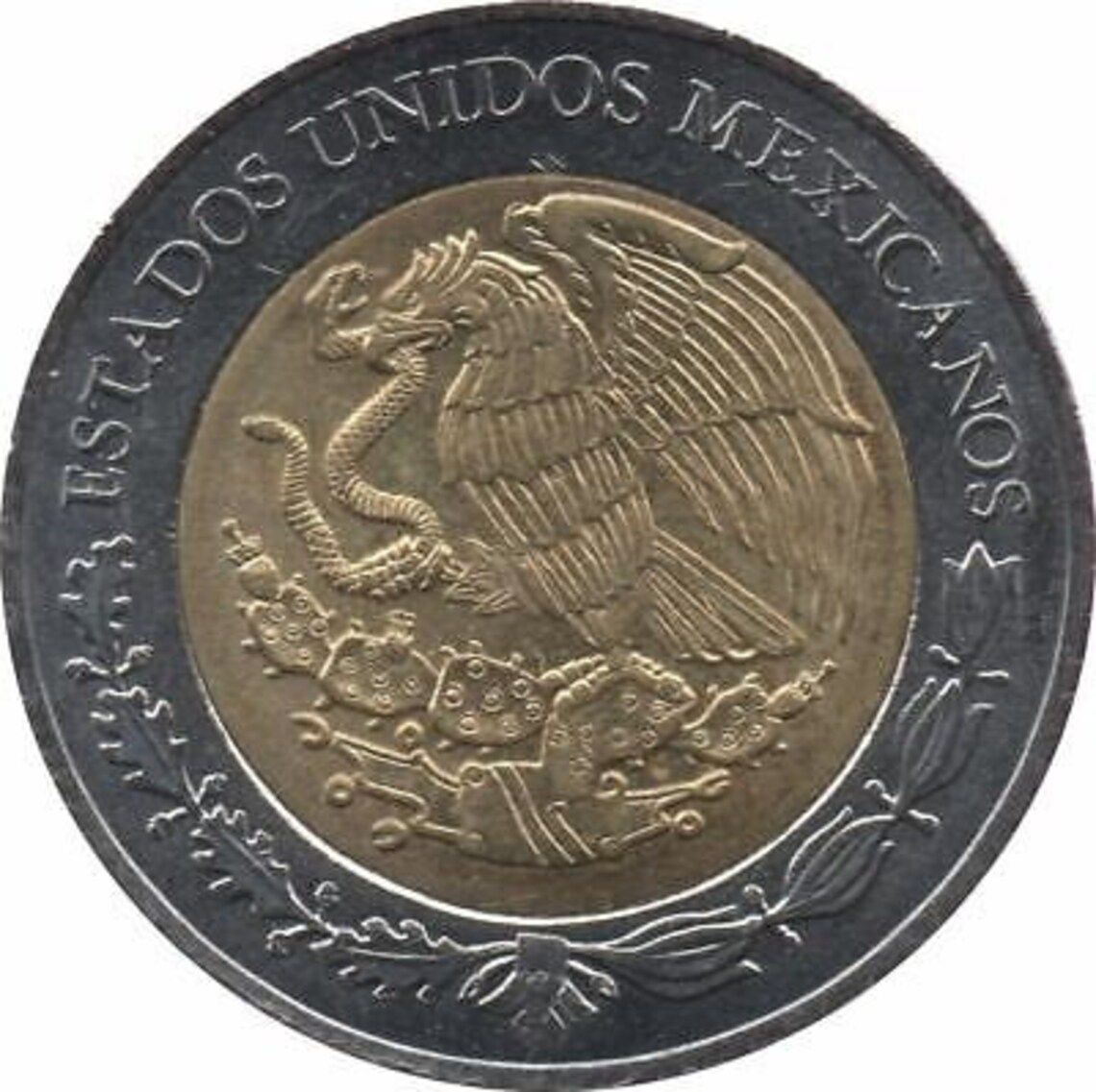 Mexico 2 Pesos Aztec Calendar Piedra Del Sol Coin 1996 - Etsy