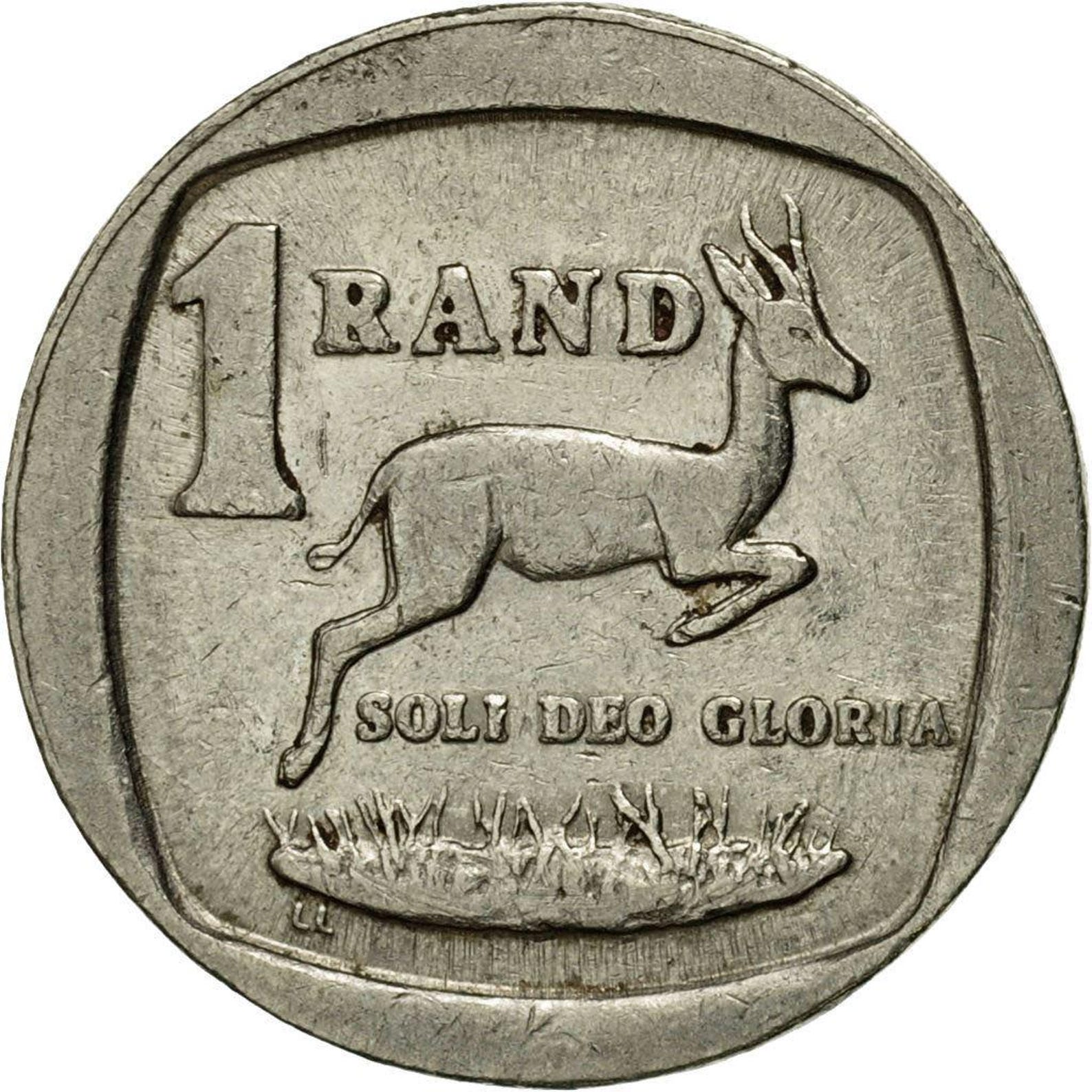 South Africa | 1 Rand Coin | Suid Afrika | KM138 | 1990 - 1995 - Etsy