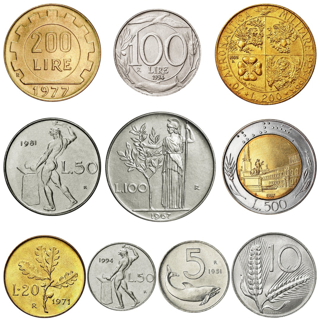 Italian Money Coins