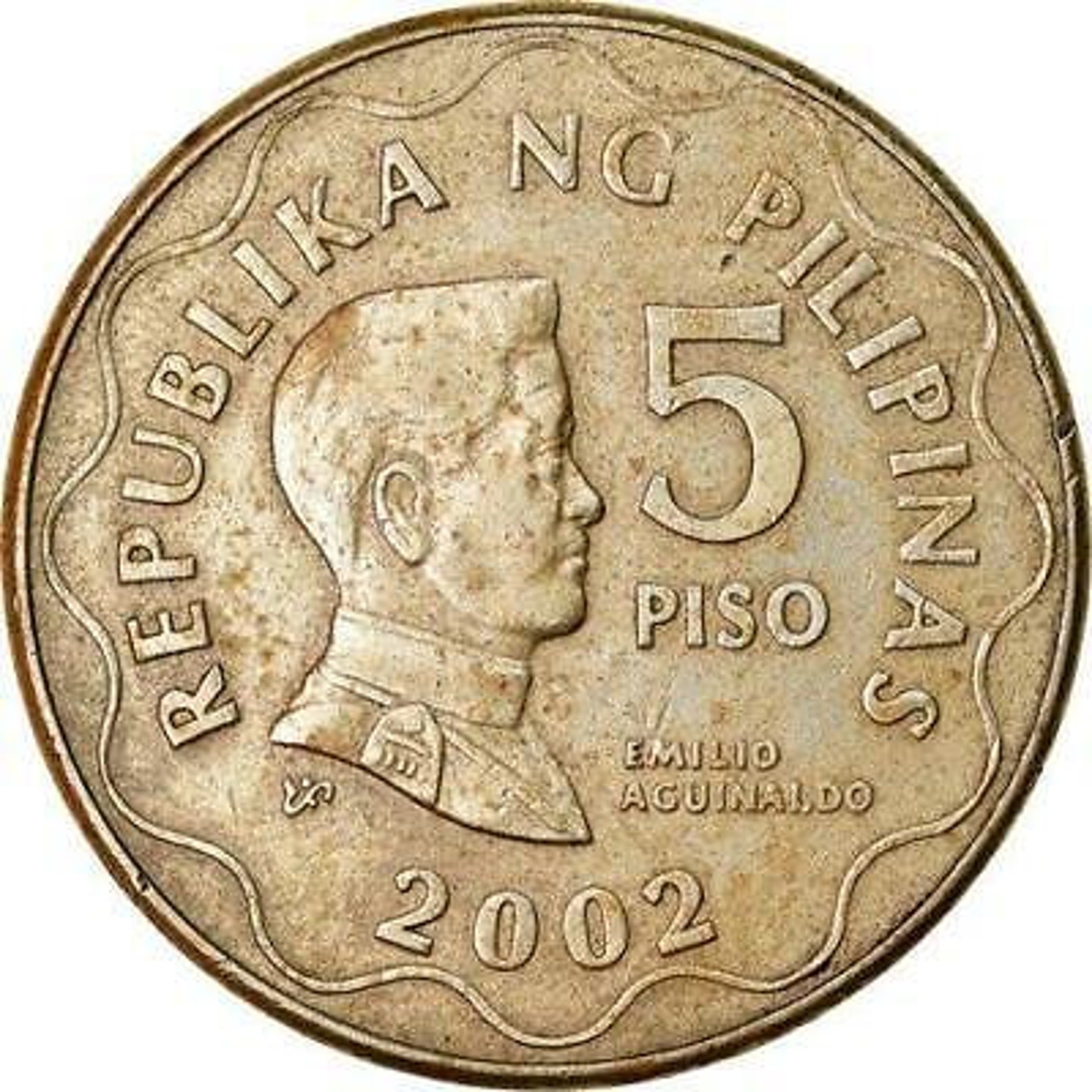 Philippines 5 Piso Coin KM272 1995 - 2017 - Etsy