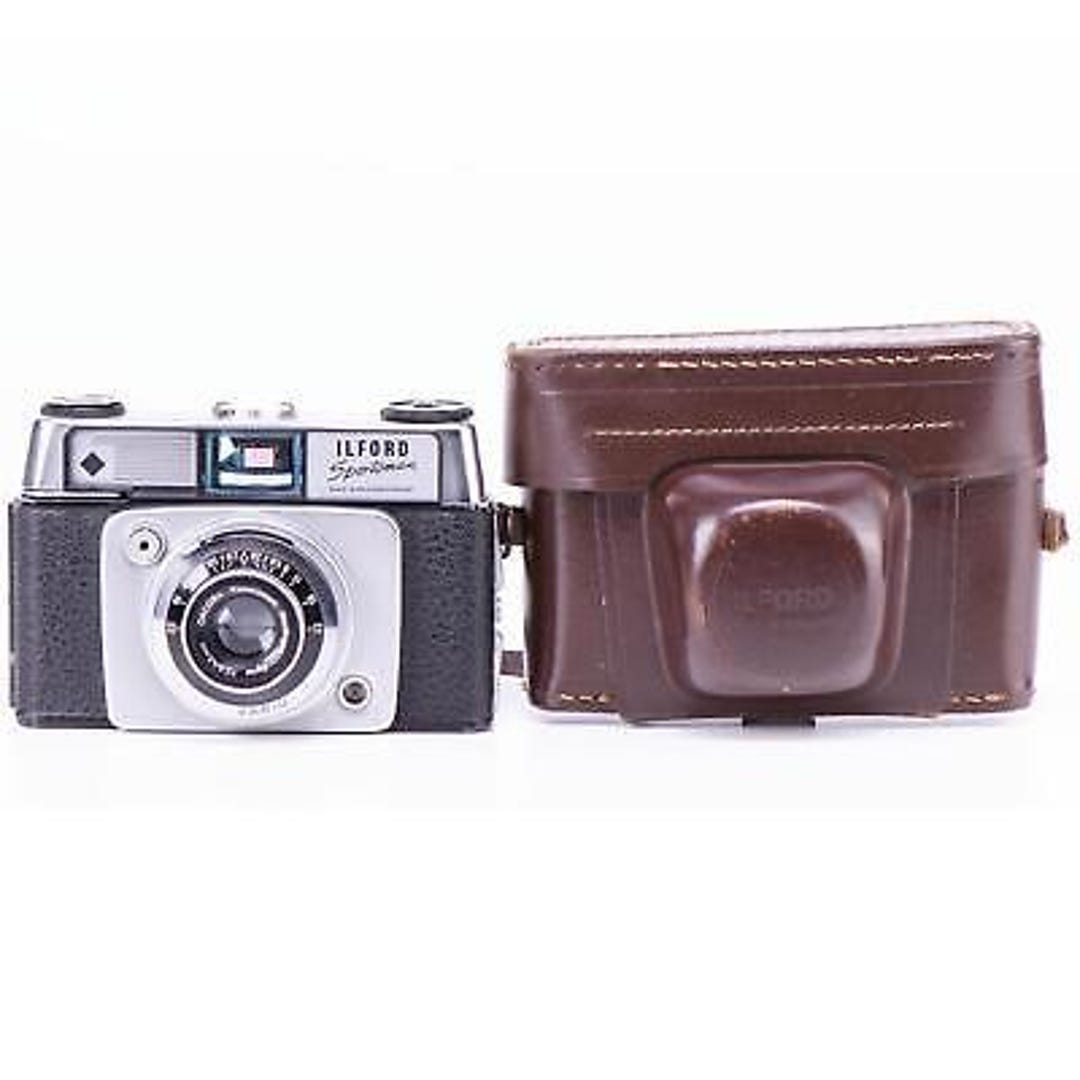 Ilford Sportsman Mk.4 Model Camera 45mm F2.8 Lens Black Germany 1959 - Etsy