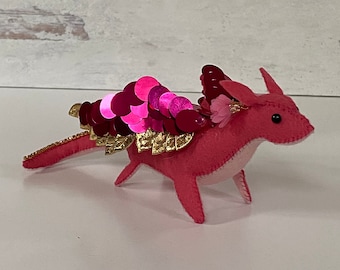 Felt Dragon KIT ~ Make Your Own Spring Dragon - Etsy