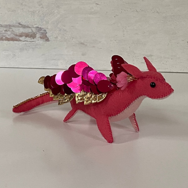 Felt Dragon - Etsy