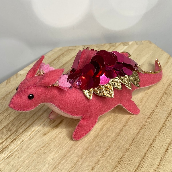 Felt Dragon - Etsy
