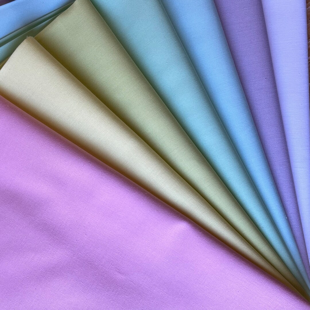 Rainbow Sherbet ~ Kona Cotton Color Palette - Etsy