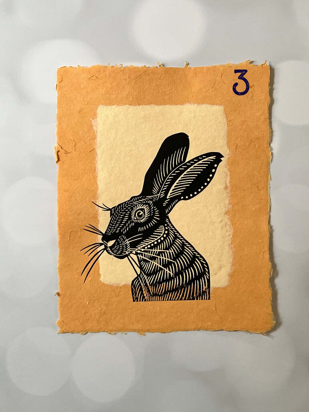 Lady Harington ~ Original Handmade Linocut Print - Etsy