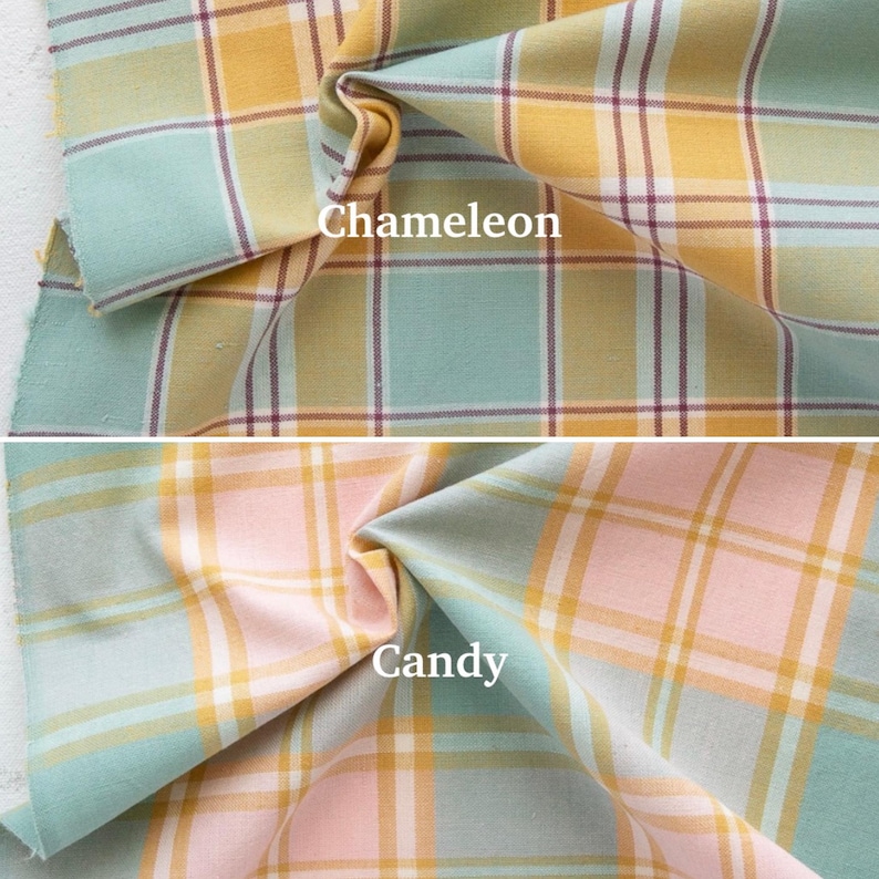 Arcade Plaid Fabric by the 1/4 Yard - Etsy