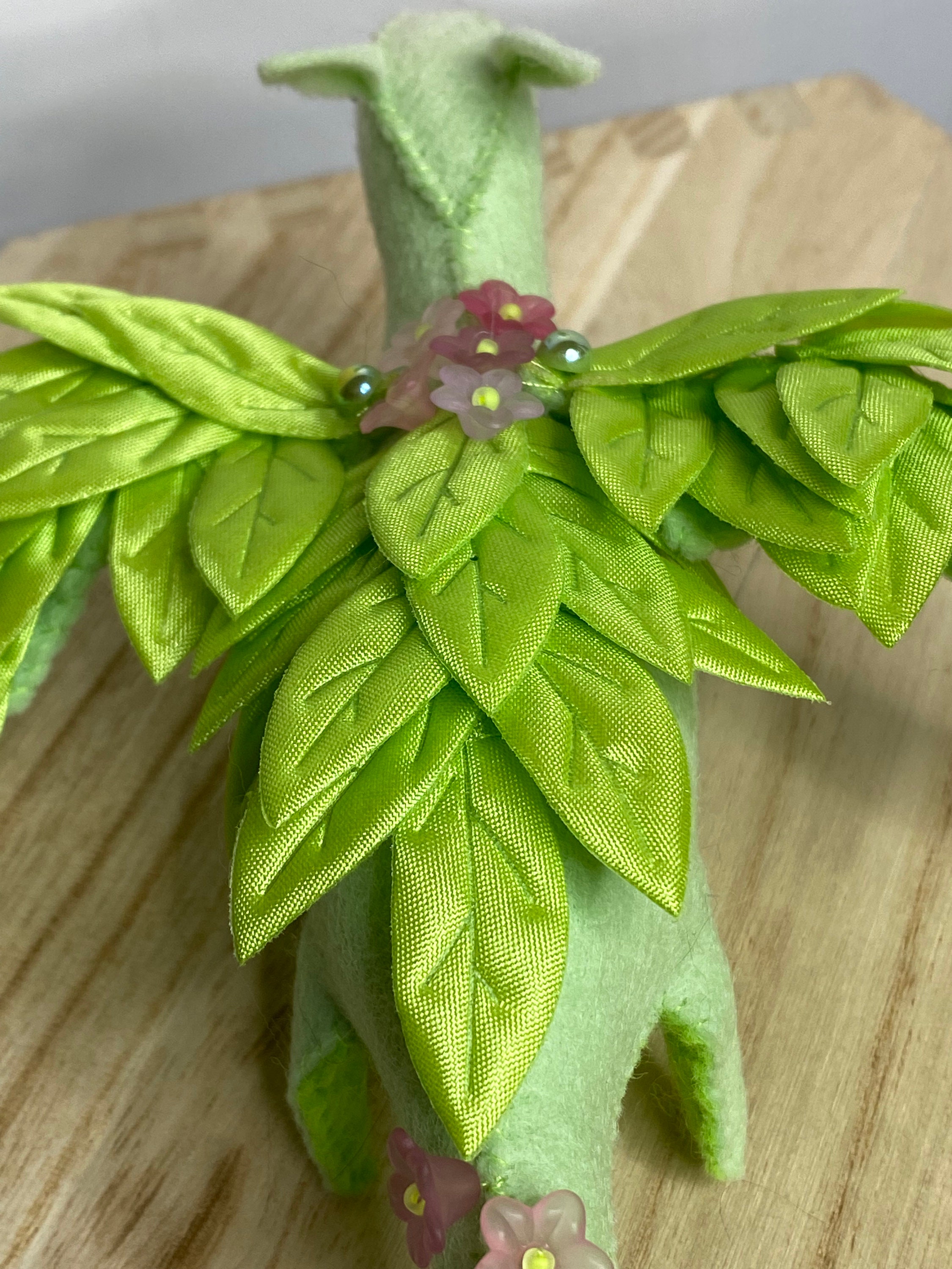 PATTERN Spring Dragon Make Your Own Felt Dragon - Etsy