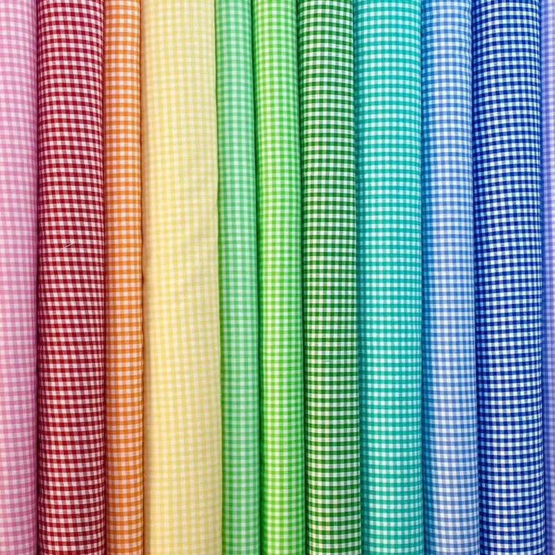 Gingham Fabric - Etsy Australia
