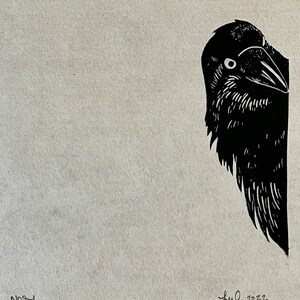 Nosy Handmade Original Linocut Print - Etsy