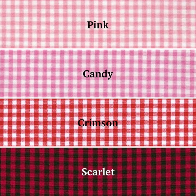 Carolina Gingham by the 1/4 Yard - Etsy