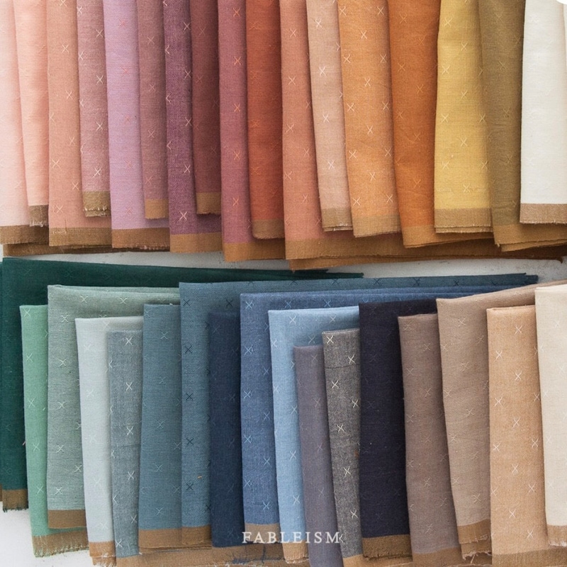 Woven Fabric Block Print - Etsy