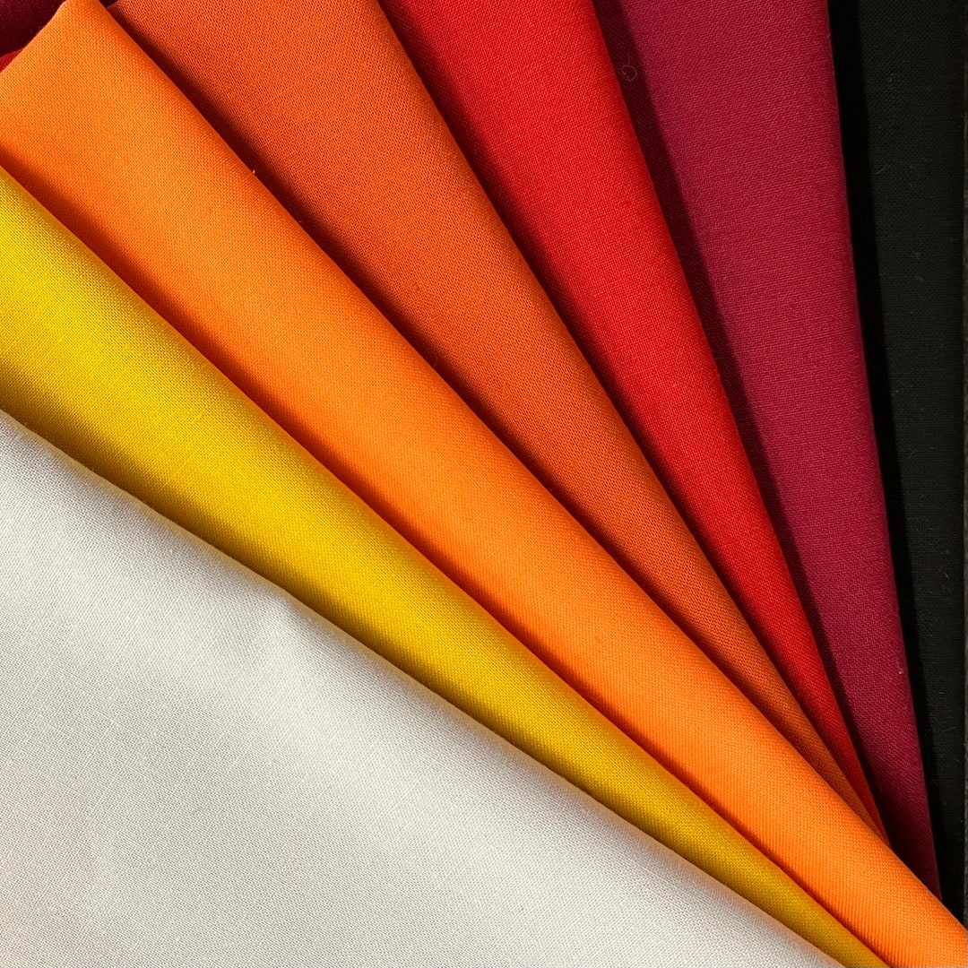 November ~ Kona Cotton Color Palette - Etsy
