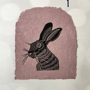 Lady Harington ~ Original Handmade Linocut Print - Etsy