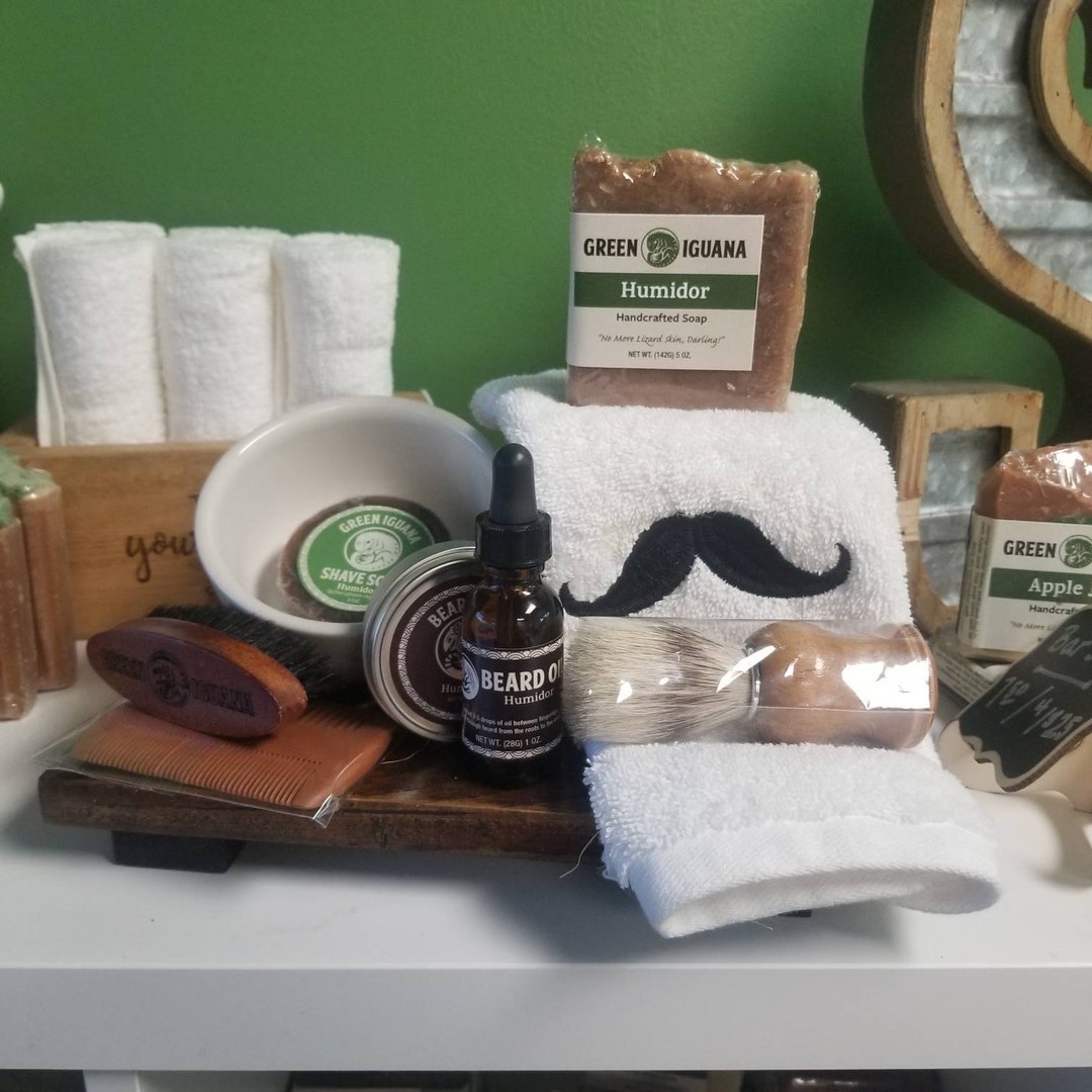 Old School Shave Soap Set With Bowl, Brush, Shave Soap - Etsy